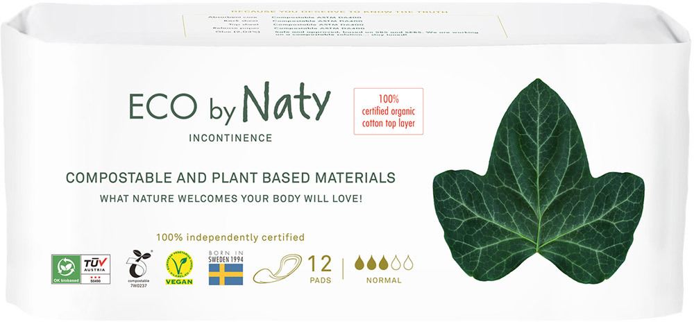 Effektiver Schutz mit Naty INCO Bio Inkontinenzeinlagen ... Effektiver Schutz mit Naty INCO Bio Inkontinenzeinlagen ...